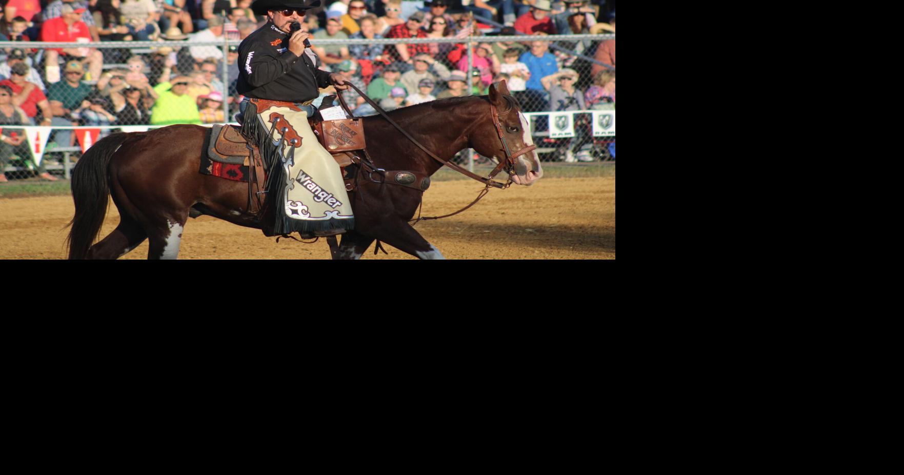 70th Spooner Rodeo: Kelly Kenney is back in the saddle calling action ...