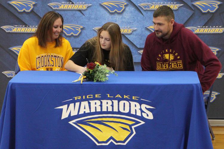 Rice Lake's Kalina, Rowe ink college softball commitments | Sports ...