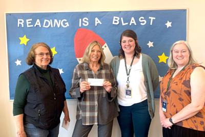 Fortnightly Club's donates $1K for library's summer reading kickoff ...
