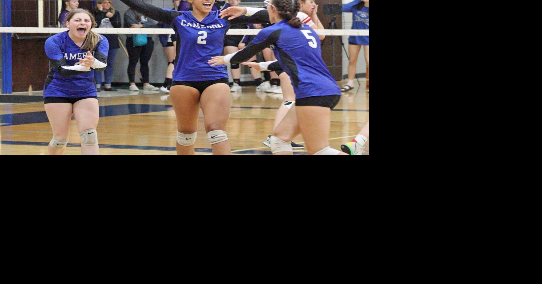Prep volleyball: Cameron earns a pair of wins to close out home invite ...