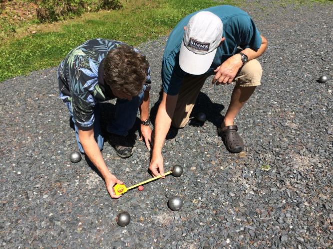Pétanque, a popular French ball-tossing game taught at Bayfield Rec ...