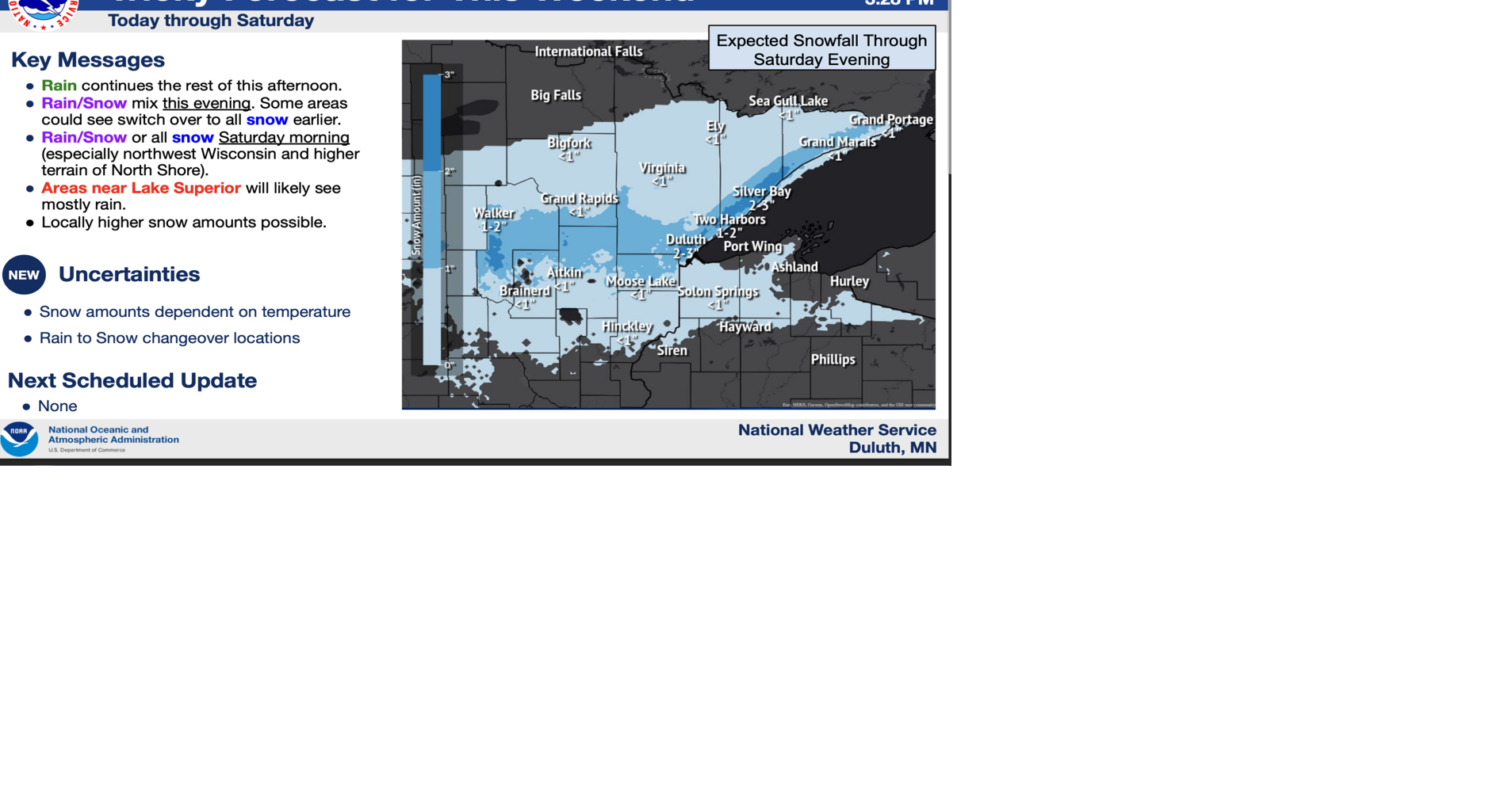 Weekend forecast revised to rain | Price County Review | apg-wi.com