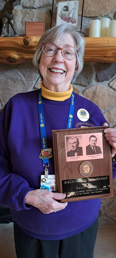 Chequamegon Lions Club Member receives award | Subscriber | apg-wi.com