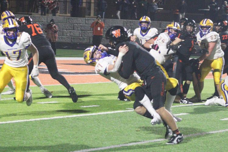 Football: Rice Lake's 4th down stop in final seconds returns Warriors ...
