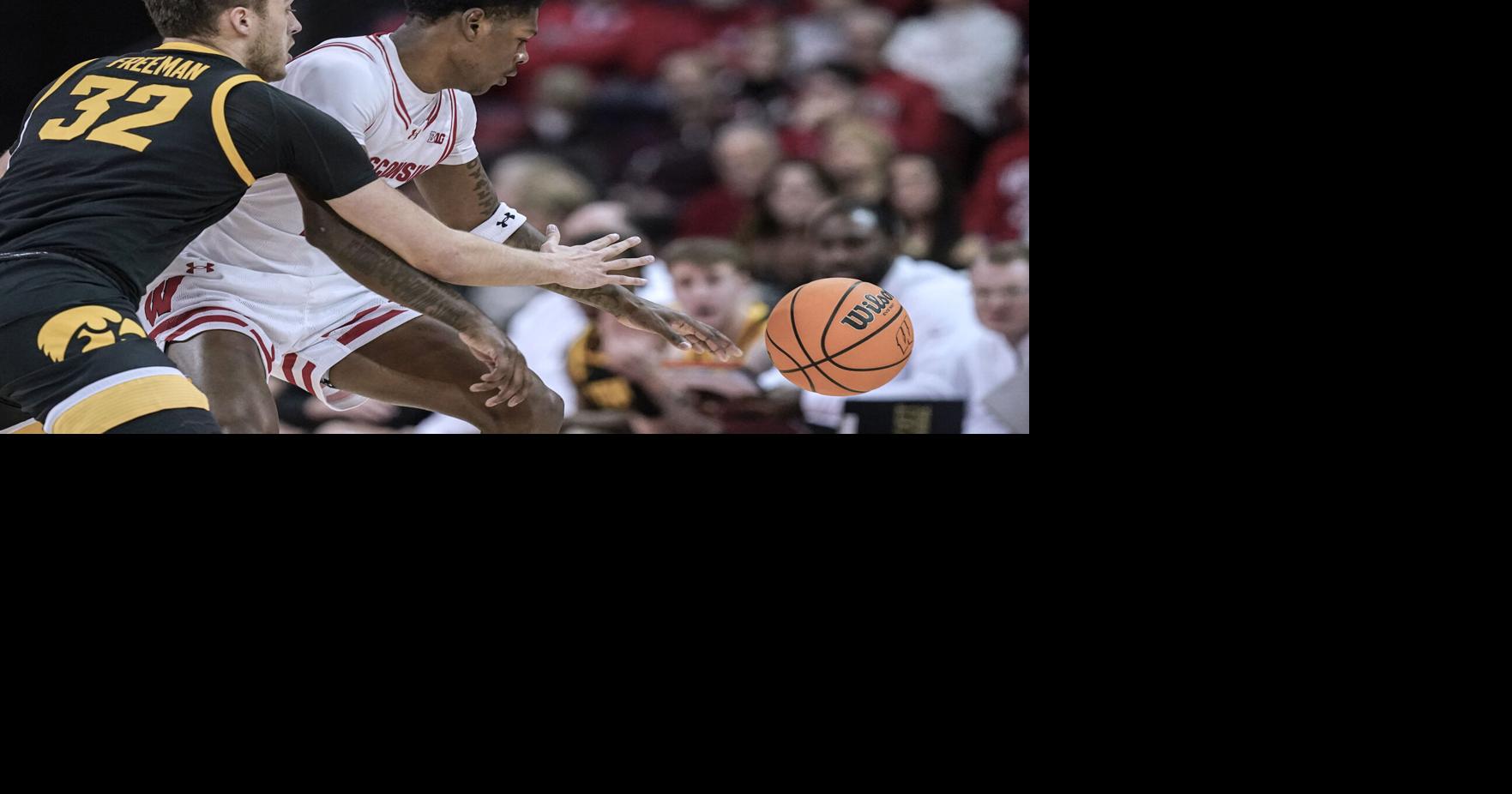 No. 21 Wisconsin uses strong 2nd half to beat Iowa 83-72 for 3rd ...