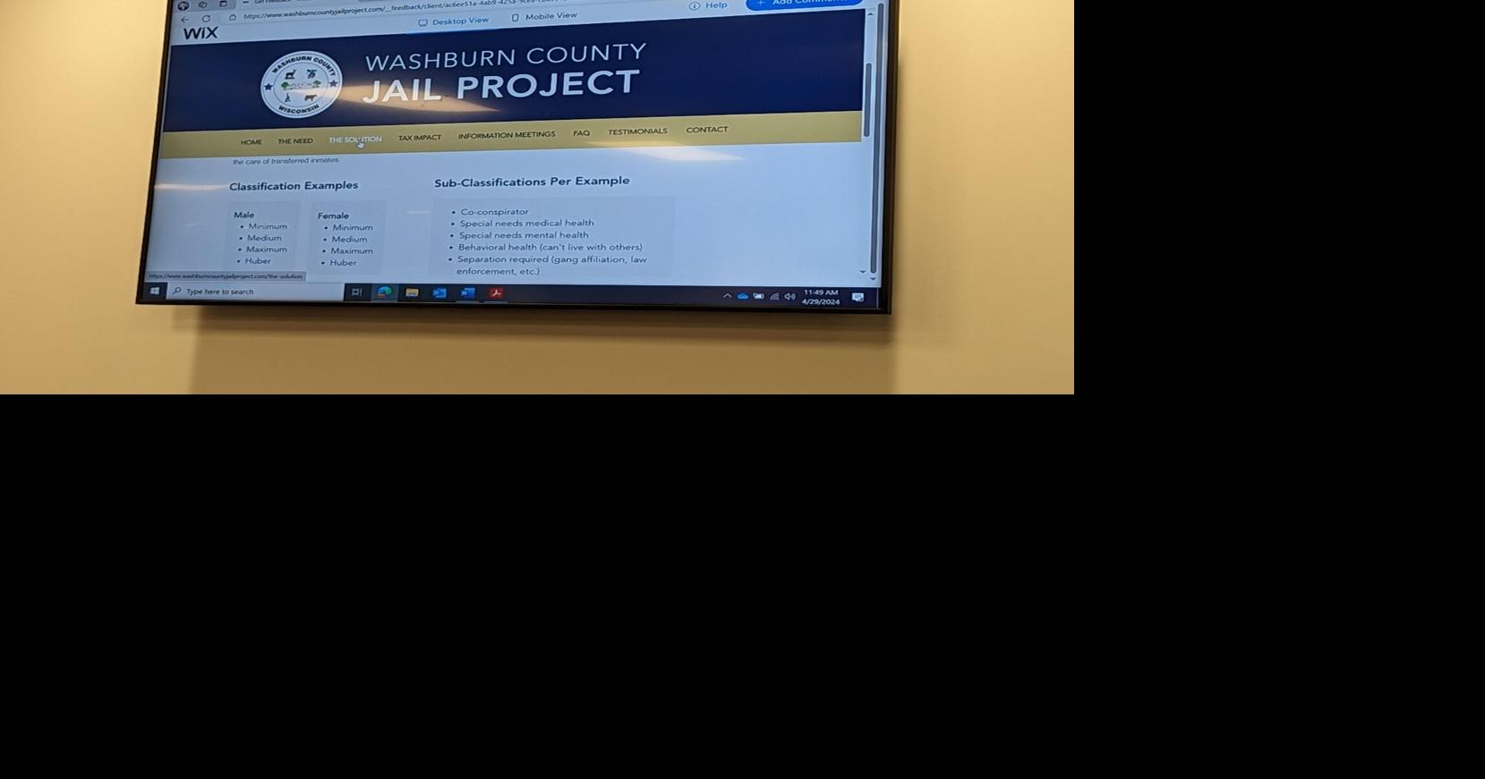 Inmate classifications, jail concepts presented to County Board | Local ...