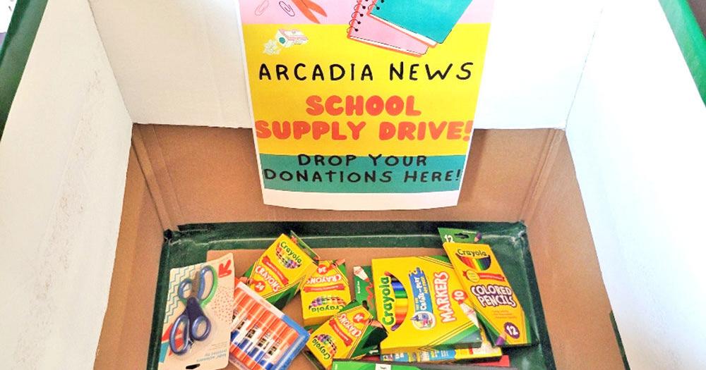 School supply drives need your help | Schools & Sports | arcadianews.com