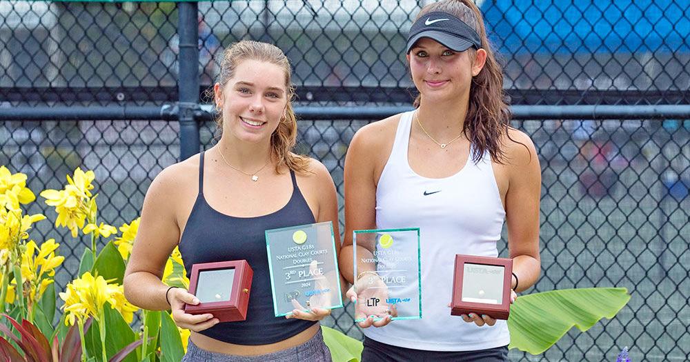 This tennis star has her sights set on college ball and beyond ...