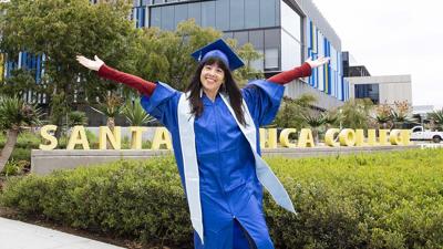 A Surprise Graduation: Santa Monica College student walks 30 years ...