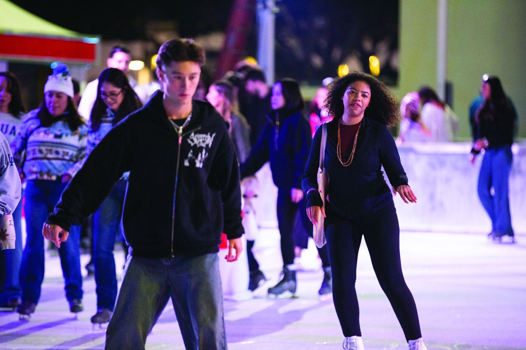 Swifties on Ice: Fans take over Santa Monica skating rink | Arts ...