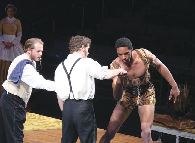 A tale of two passions: Acting, wrestling intertwine for Owosso native ...