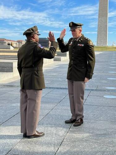 Being the best he can be: Owosso native promoted to Lt. Colonel in the ...