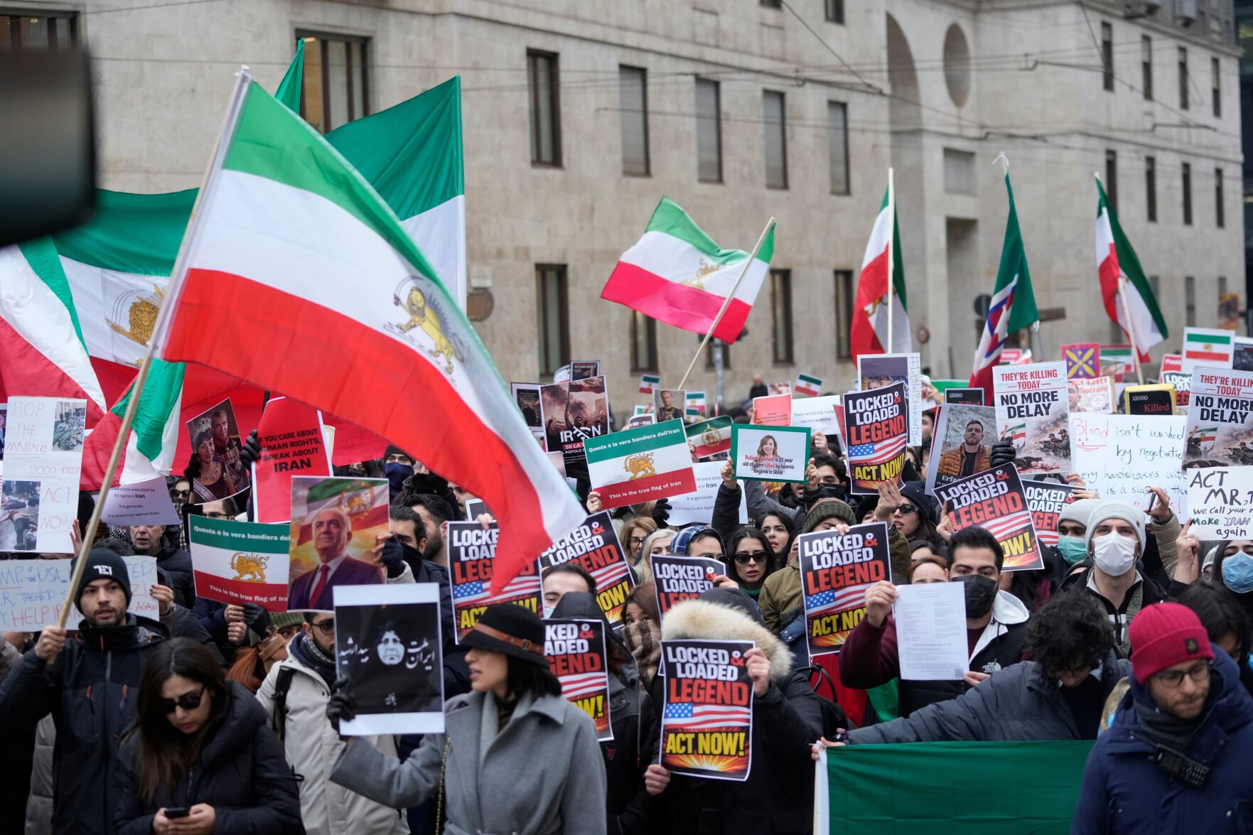 Italy Iran Protest | World News | argus-press.com