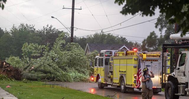 Tornado hits Perry center causing significant property damage, no ...