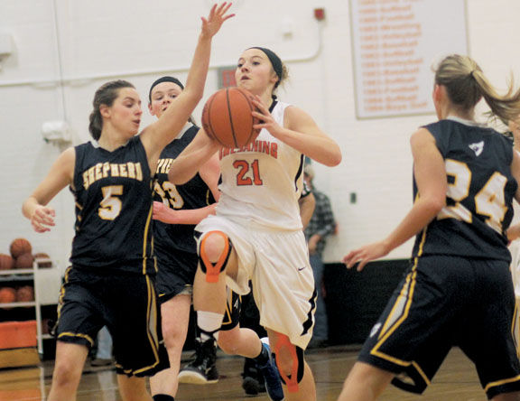 GIRLS BASKETBALL: Drielick leads Indians to 39-25 victory over Shepherd ...