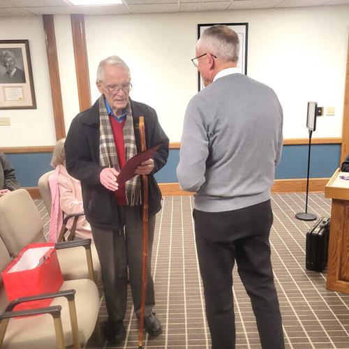 Longtime Owosso parking enforcer honored as he rides off into sunset ...