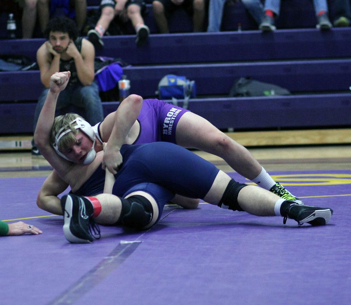 WRESTLING: Byron beats Fowler, loses to Montrose in first dual meet of ...