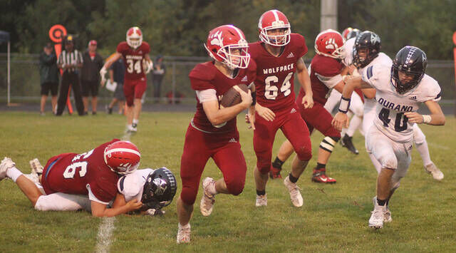 FOOTBALL: Alward, Lynn help Durand run over Laingsburg | Local Sports ...