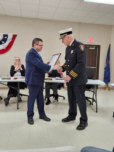 Retired Owosso Twp. firefighter feted for his 51 years of service ...