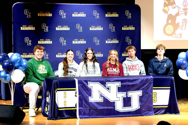6 O-E athletes sign to play college sports | Ovid-elsie | argus-press.com