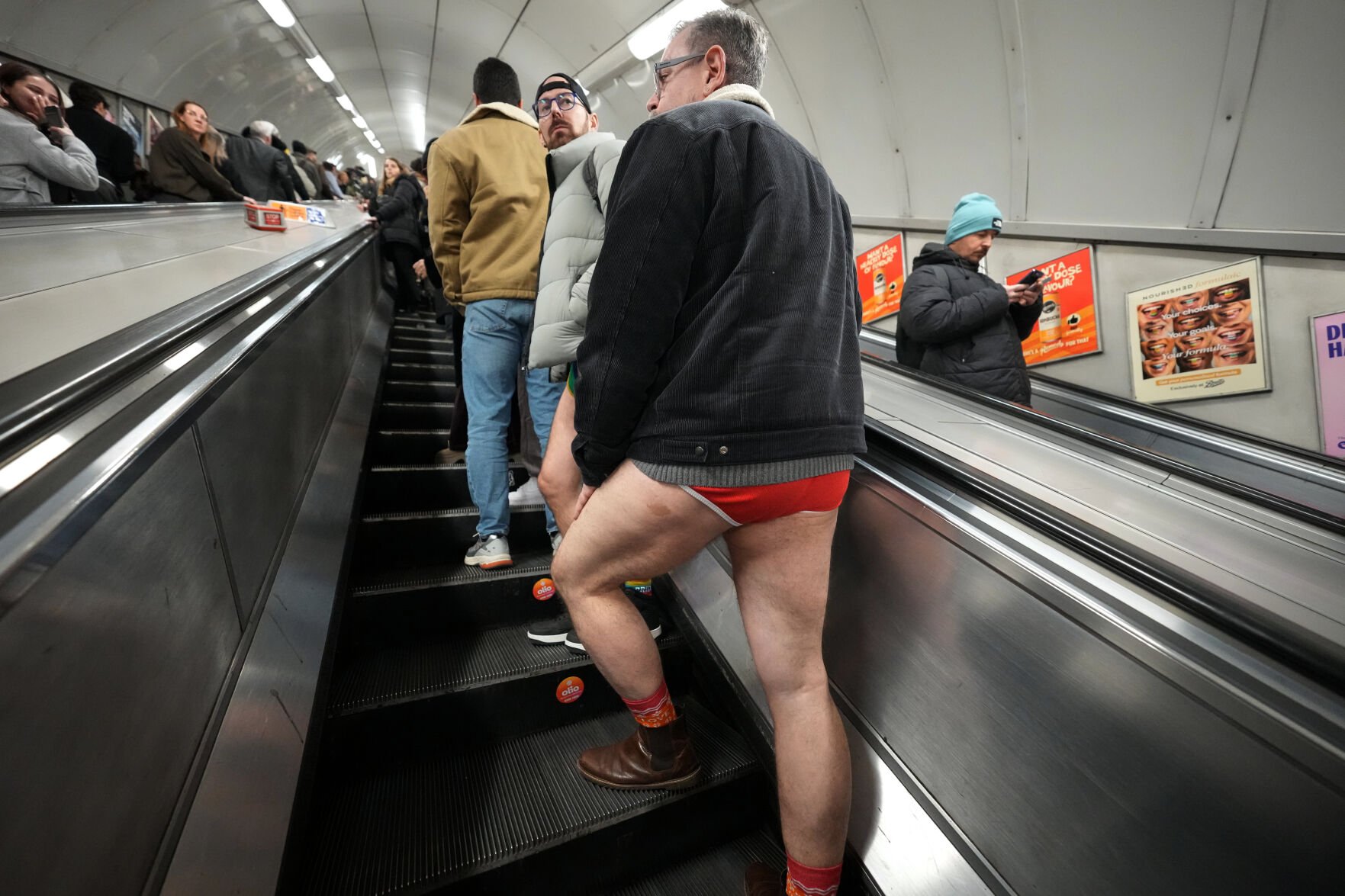 Britain No Trousers Tube Ride | World News | argus-press.com