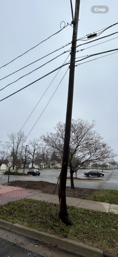 Residents worried about damaged utility pole near courthouse | Local ...