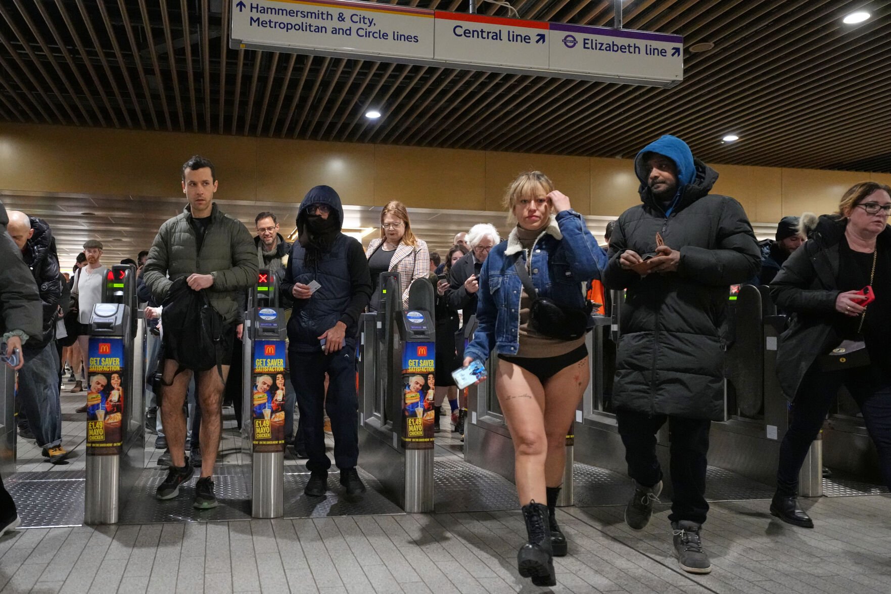 Britain No Trousers Tube Ride | World News | argus-press.com