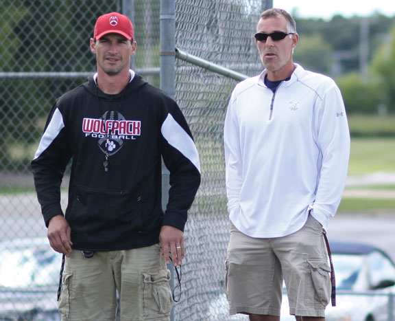 FOOTBALL: Laingsburg has fun with conditioning drills on Day 3 | Local ...