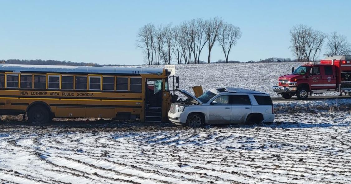 School bus-SUV crash resulted in injuries to 2 | Local News | argus ...