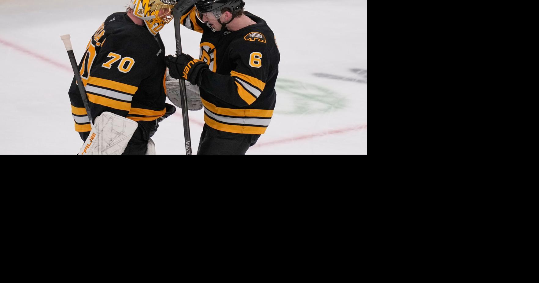 Zacha, Khusnutdinov hat tricks lead Bruins to 10-2 win over Rangers ...