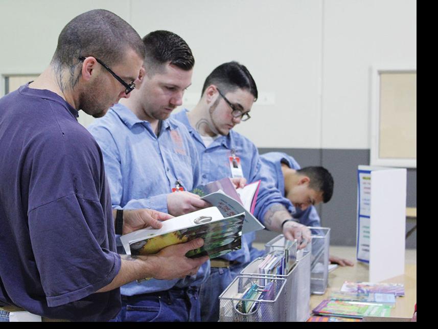 Inmates get to record themselves reading books to their children ...