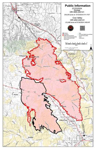 Megafire causes overnight closures on Interstate 84 for next several ...