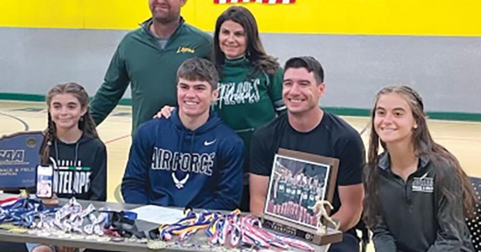Jace Martin signs Division I to soar on and off the track | Local ...