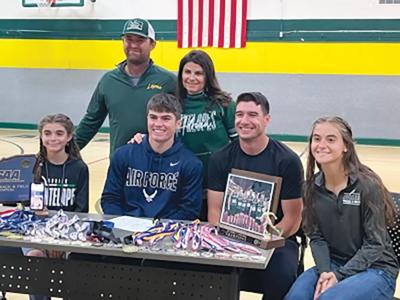 Jace Martin signs Division I to soar on and off the track | Local ...