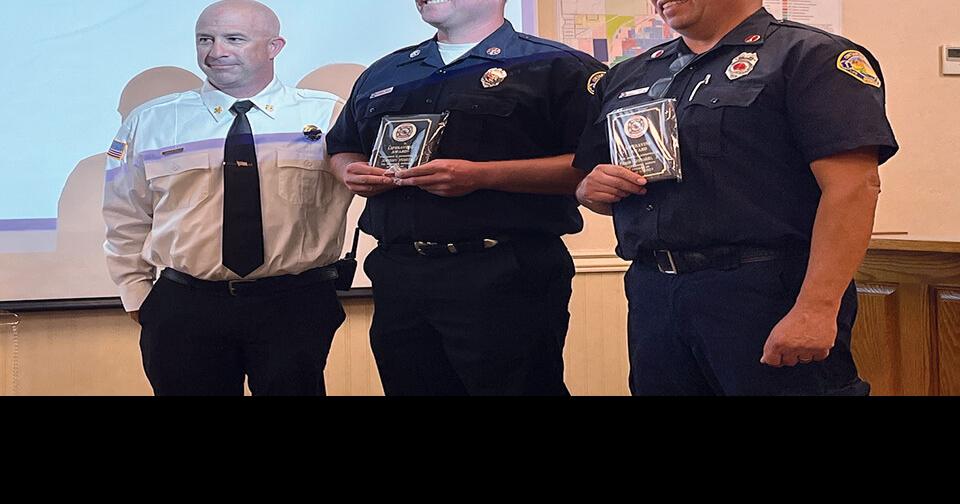 Ontario Fire & Rescue Chief Clint Benson lauds 3 firefighters for ...