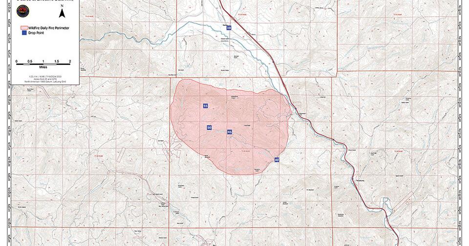 Fire threatens community of Durkee | Local News | argusobserver.com