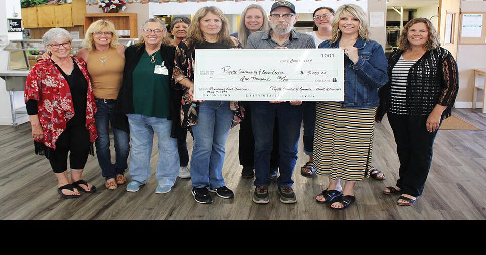 Chamber donates $5K to Payette Senior Center Meals on Wheels | News ...