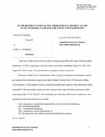 Payette County Judge denies release of letter in Sarah Wondra's court ...