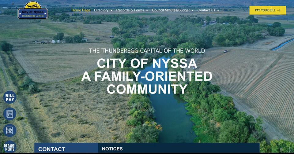 City of Nyssa updates official website | Local News | argusobserver.com