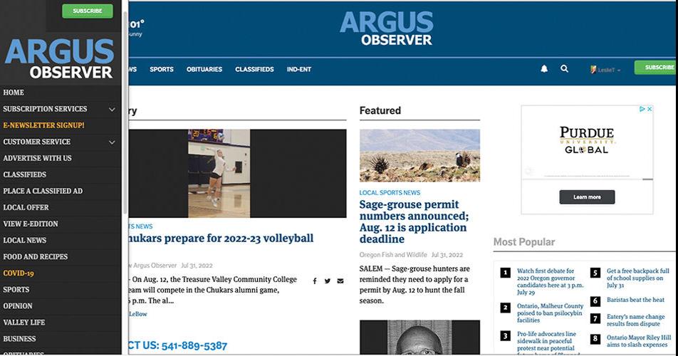 Argus Observer picks up 6 awards at state convention for newspapers ...