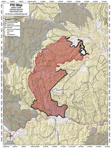Here's the latest on the Indian Creek Fire | Local News | argusobserver.com