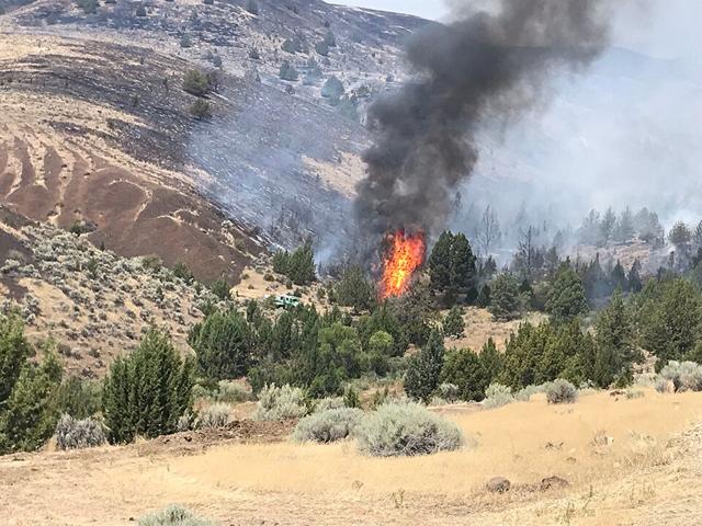 Vale BLM crews continue work on fires, reaching full containment on 1 ...