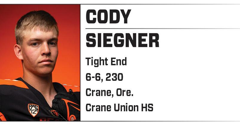 Crane football player signs with Oregon State | Local Sports ...