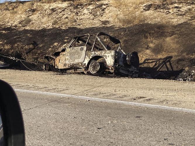 Jeep a total loss in fiery crash that sends 3 to area hospitals | Local ...