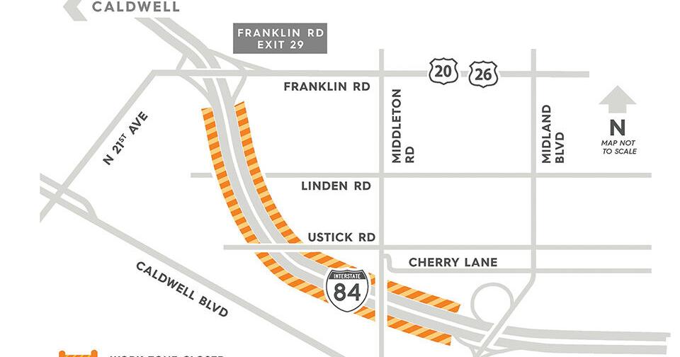 I-84 construction begins between Caldwell and Nampa | Features ...