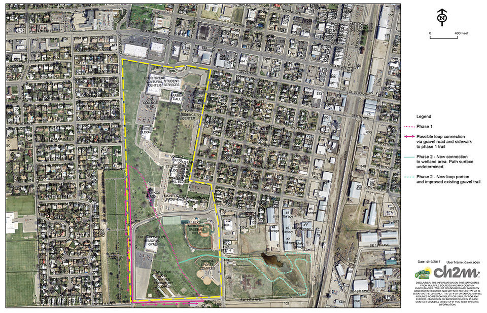 Path would offer ‘walkable campus’ for residents, college students ...
