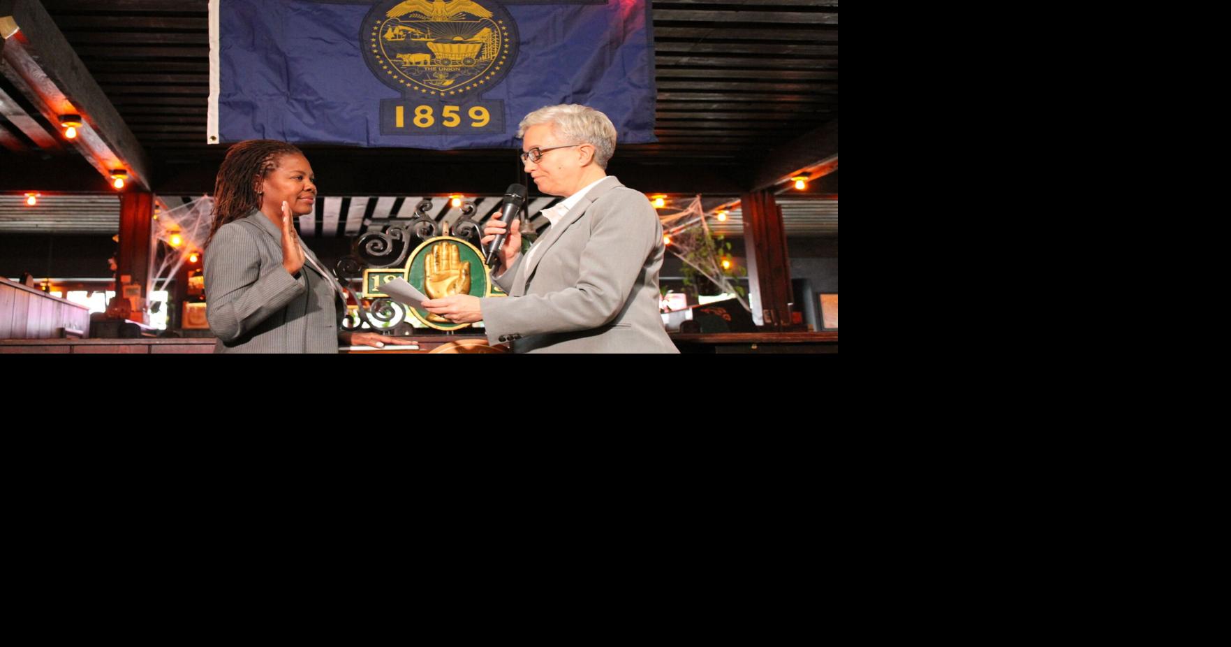 Rep. Shannon Jones Isadore sworn in by Gov. Tina Kotek | Local News ...