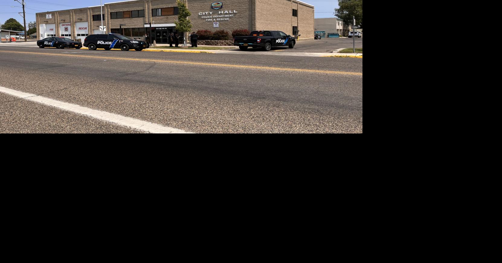 Receptionist safe after activating distress alarm at City Hall | Local ...