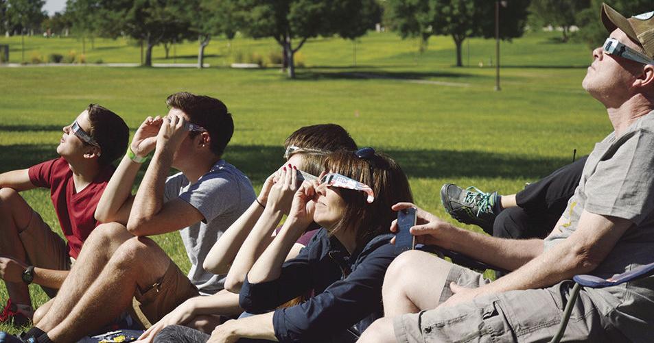 ‘Tremendous event’: Man describes viewing eclipse as ‘caveman like ...