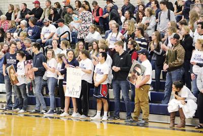 Students, community members show support for principal who is on leave ...